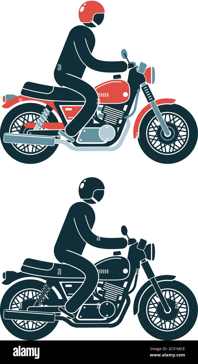 Motorbike pictogram -Fotos und -Bildmaterial in hoher Auflösung - Seite ...