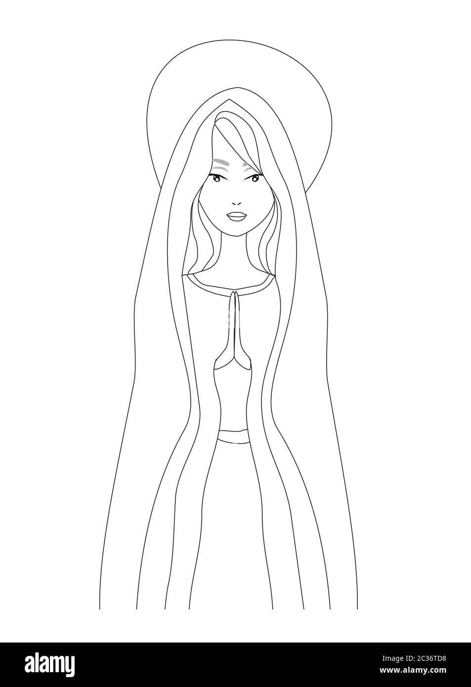 Wunder der mutter maria Ausgeschnittene Stockfotos und -bilder - Alamy