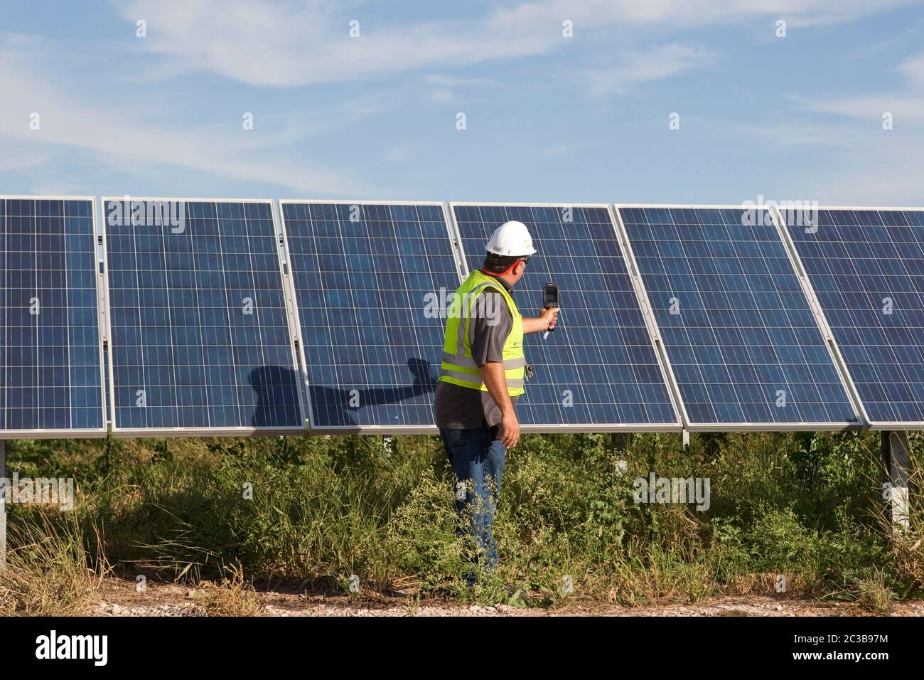Webberville solarprojekt -Fotos und -Bildmaterial in hoher Auflösung ...