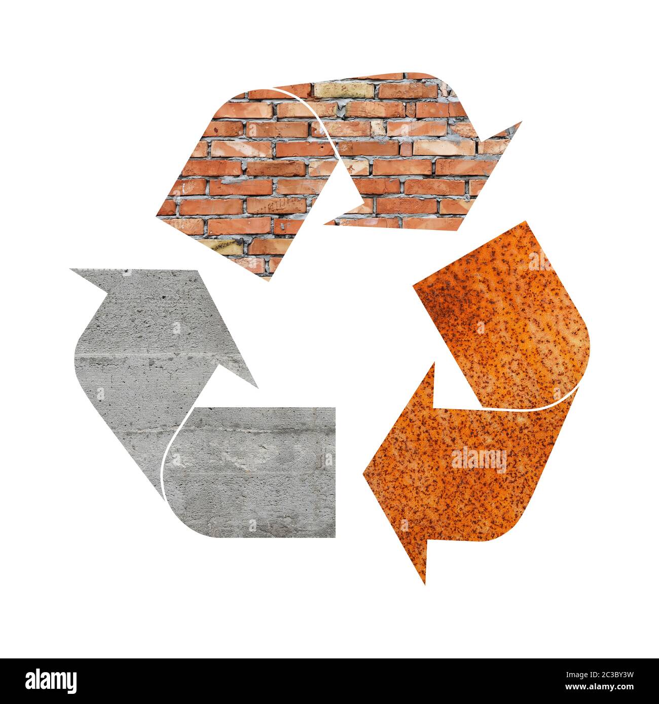 Recycling von beton Ausgeschnittene Stockfotos und -bilder - Alamy
