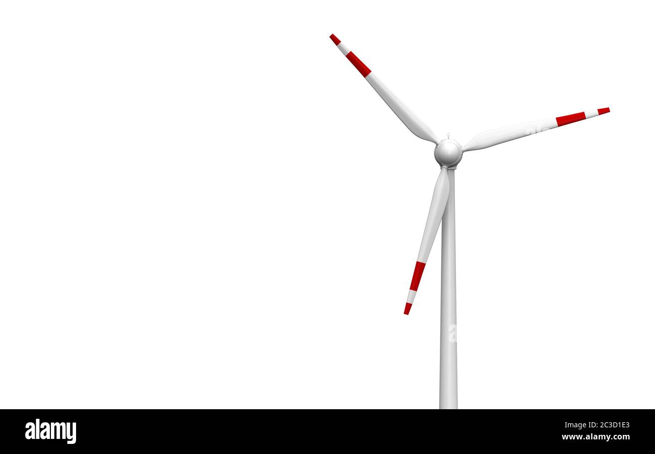 Wind engine station Ausgeschnittene Stockfotos und -bilder - Alamy