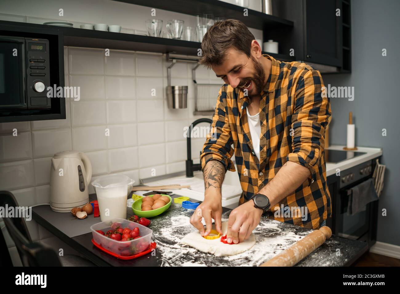 Im Teig Rollen Stockfotos und -bilder Kaufen - Alamy