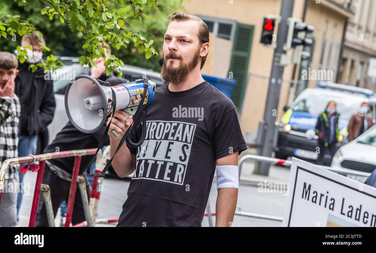 München, Bayern, Deutschland. Juni 2020. Philipp Mosig von der ...