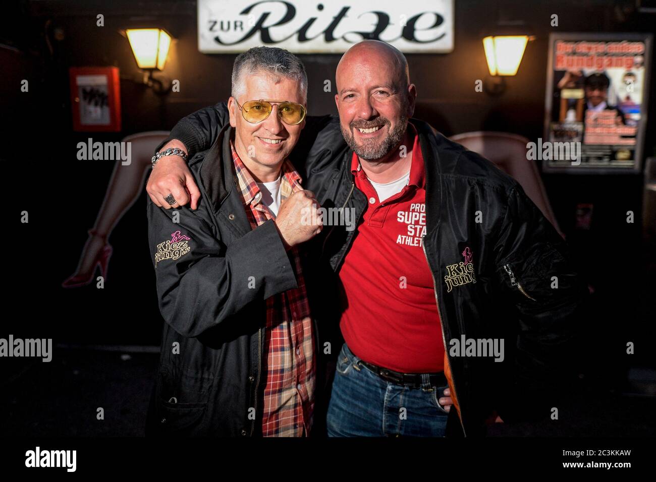 Hamburg, Deutschland. Juni 2020. Michael Gremliza und Sven Jakobsen (l ...