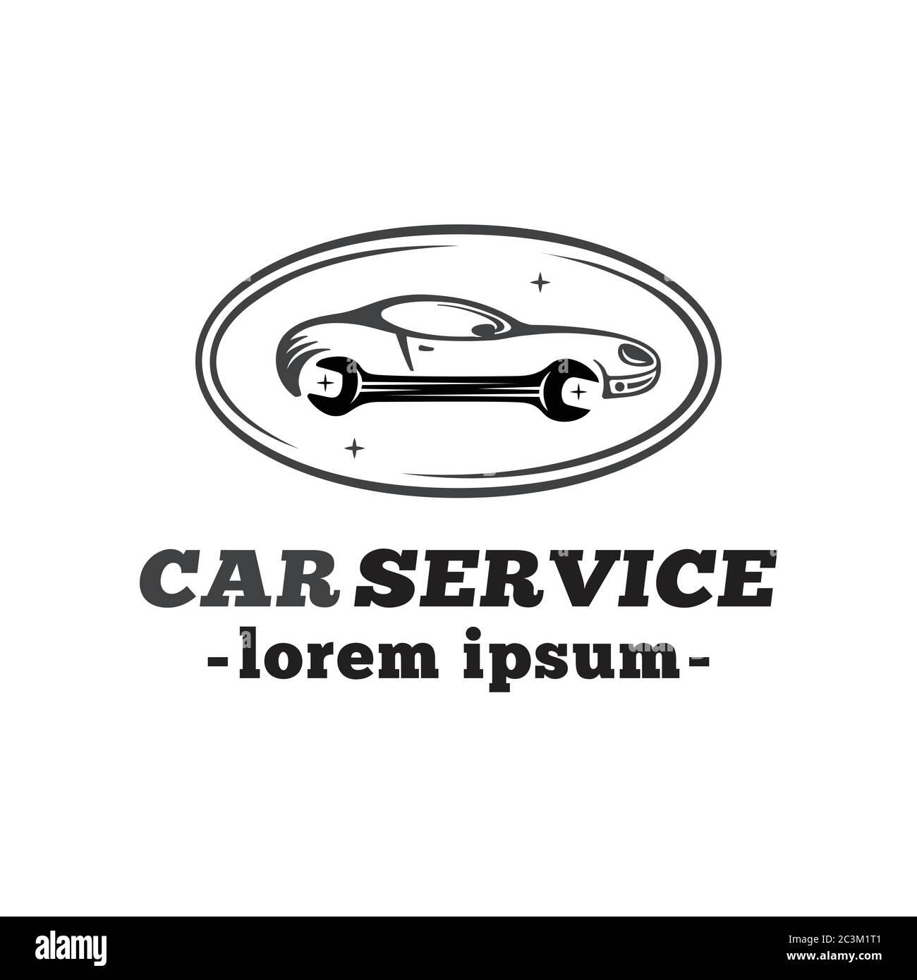Car Service Logo Design Vorlage. Vektor und Illustration Stock ...