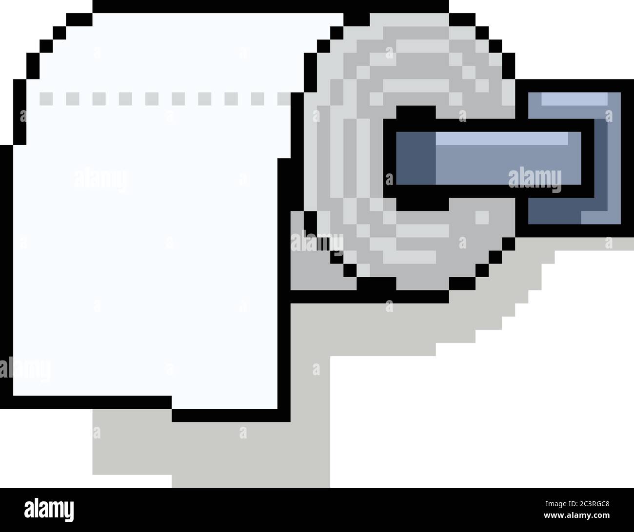 Papierrolle cartoon Stock-Vektorgrafiken kaufen - Alamy