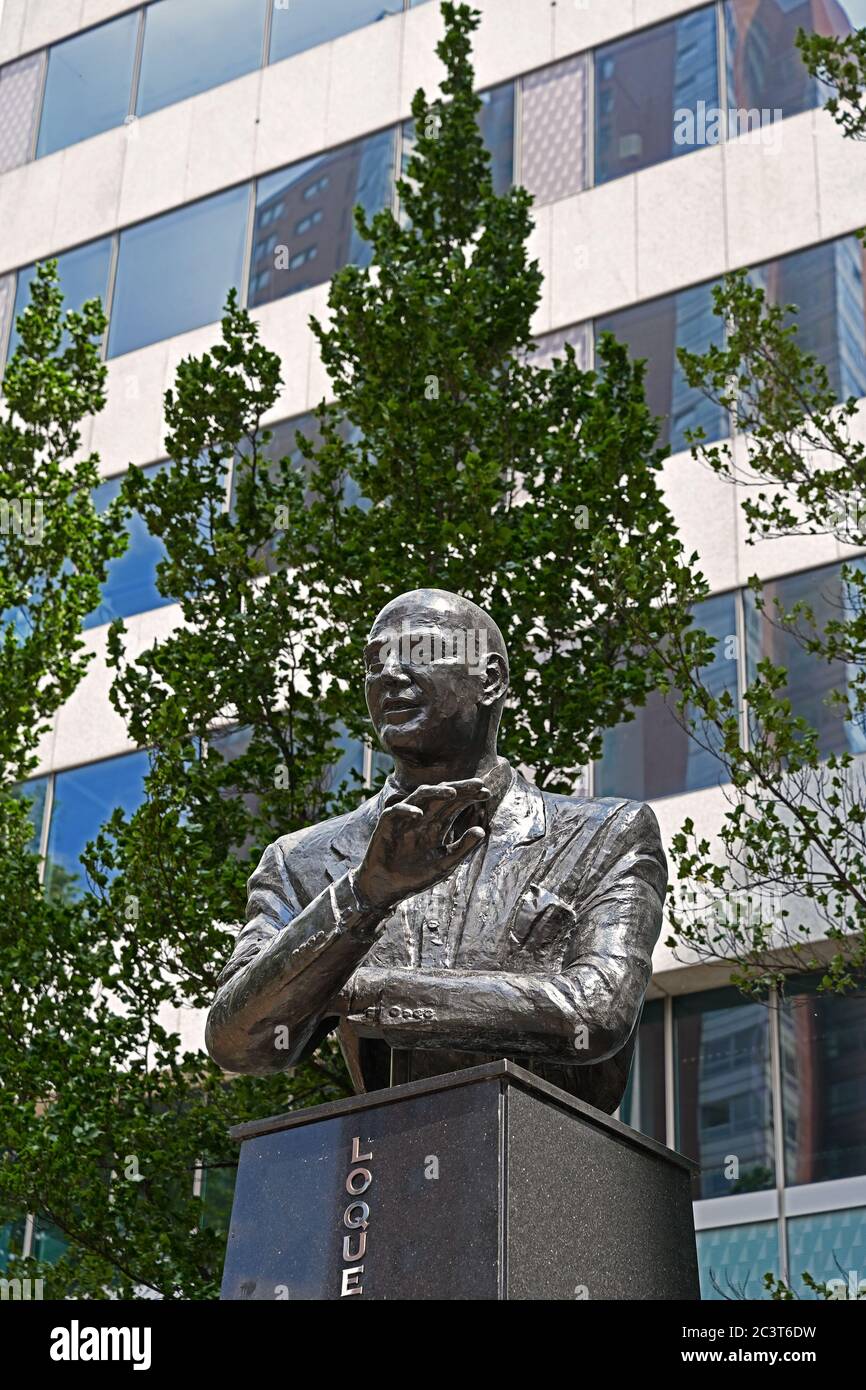 rotterdam, niederlande - 2020.06.17 we: Denkmal / Büste von wilhelmus ...