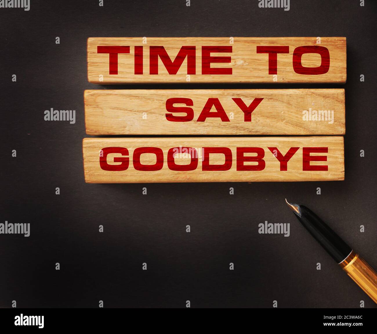 Konzept Abschied Abschied Stockfotos und -bilder Kaufen - Alamy