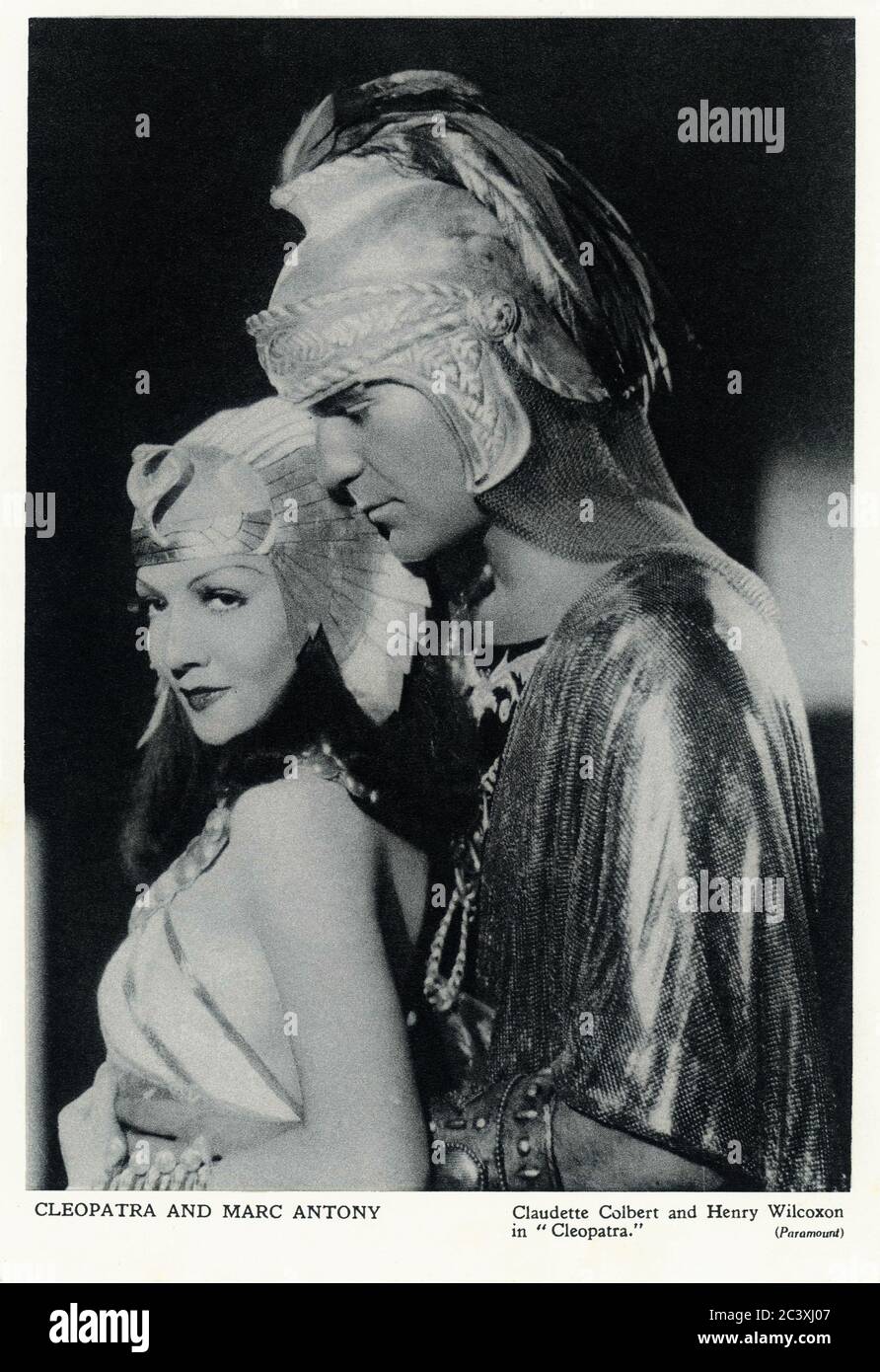 Marc antony with cleopatra -Fotos und -Bildmaterial in hoher Auflösung – Alamy