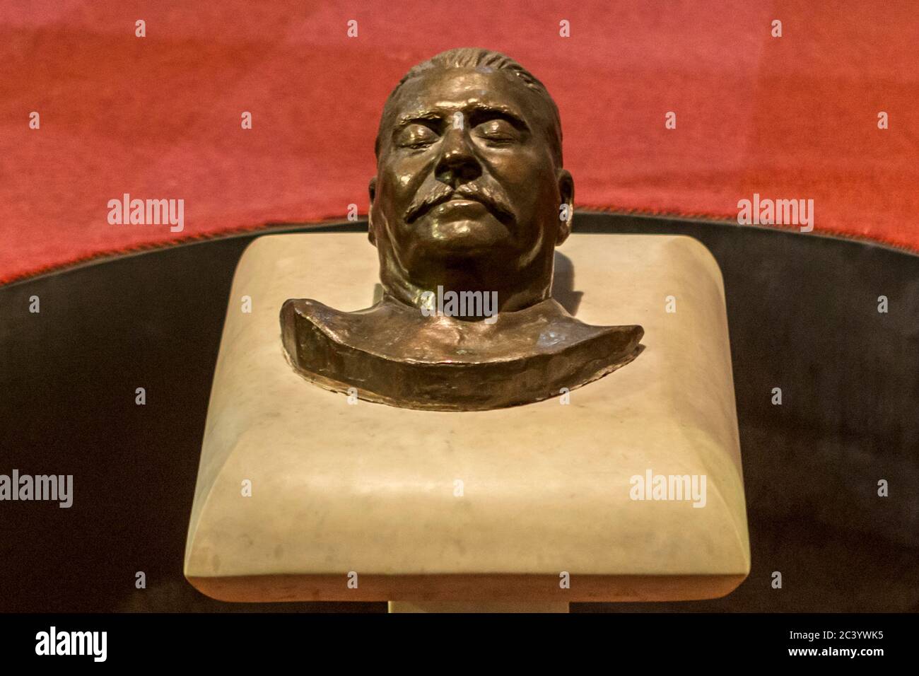 Totenmaske: Das Joseph Stalin Museum, Gori, Georgien - Geburtsort ...