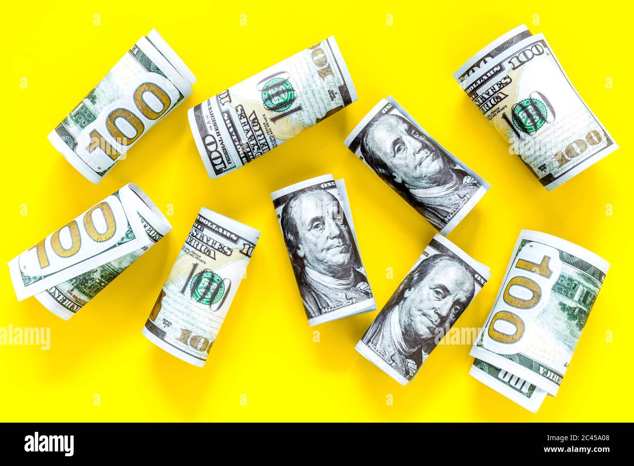 Gerolltes Geld Stockfotos und -bilder Kaufen - Alamy