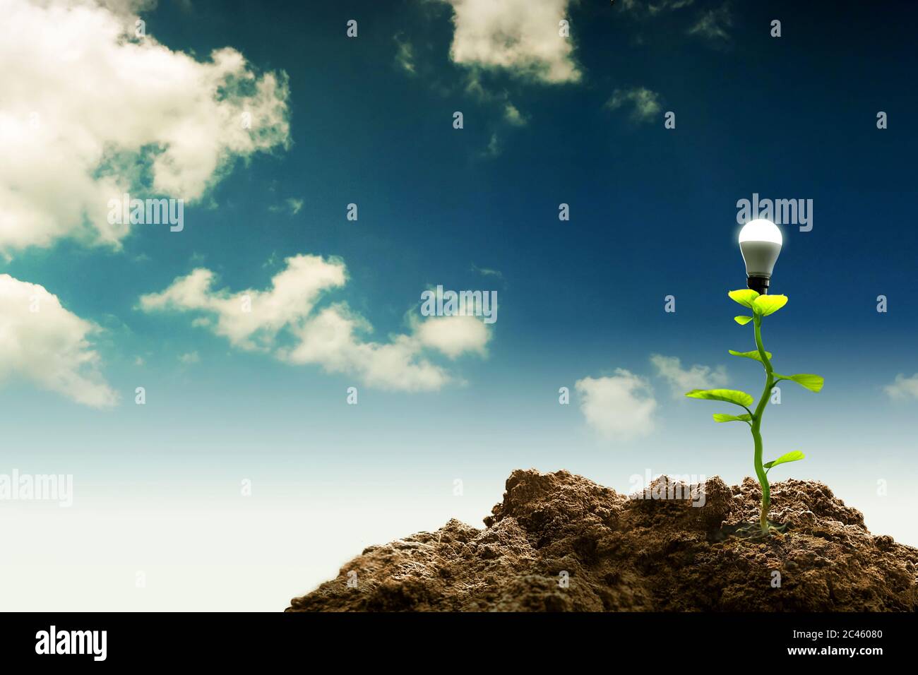 Nachhaltige öko grüne erneuerbare energiequelle -Fotos und ...