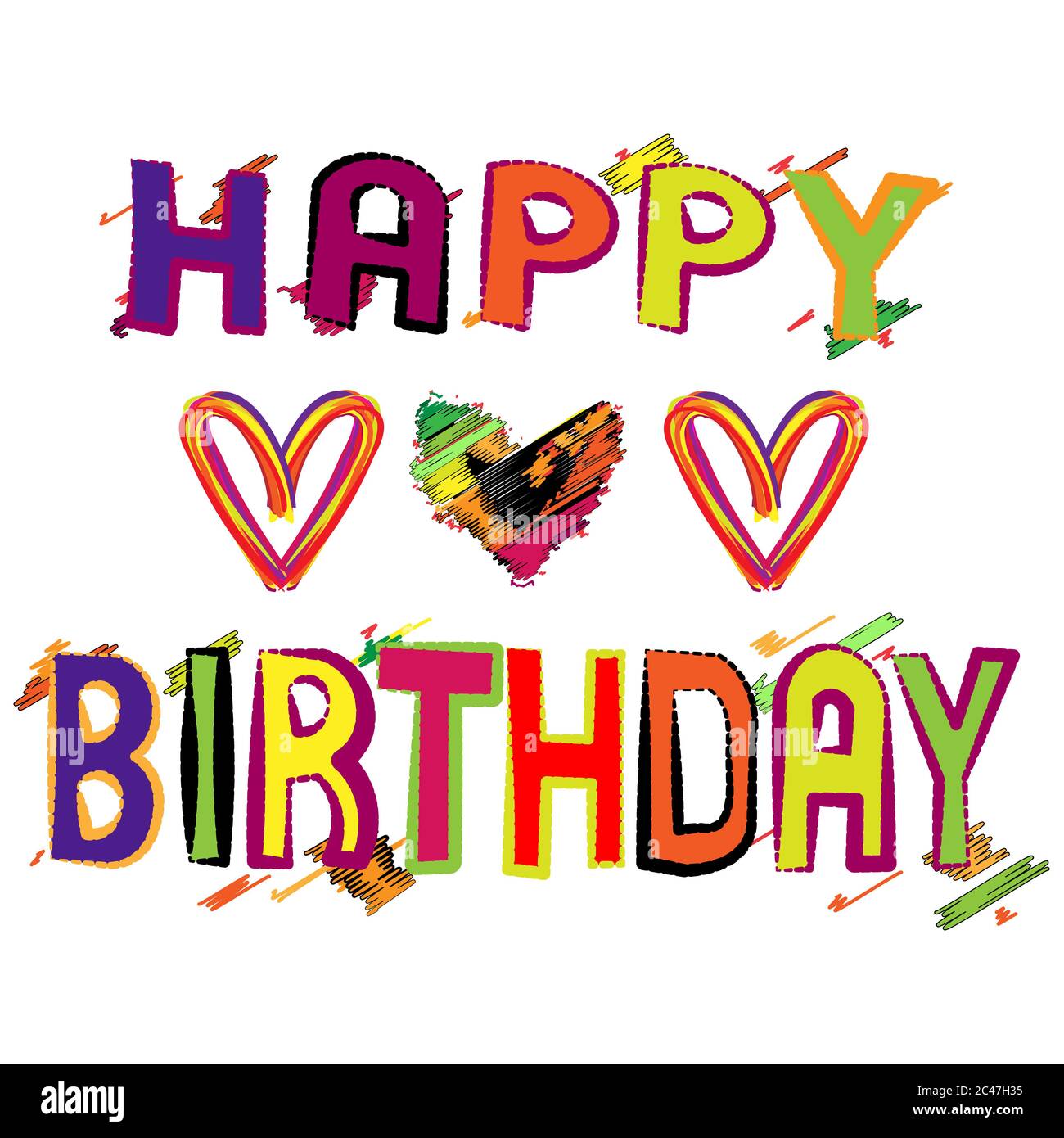 Inschrift alles gute zum geburtstag -Fotos und -Bildmaterial in hoher ...