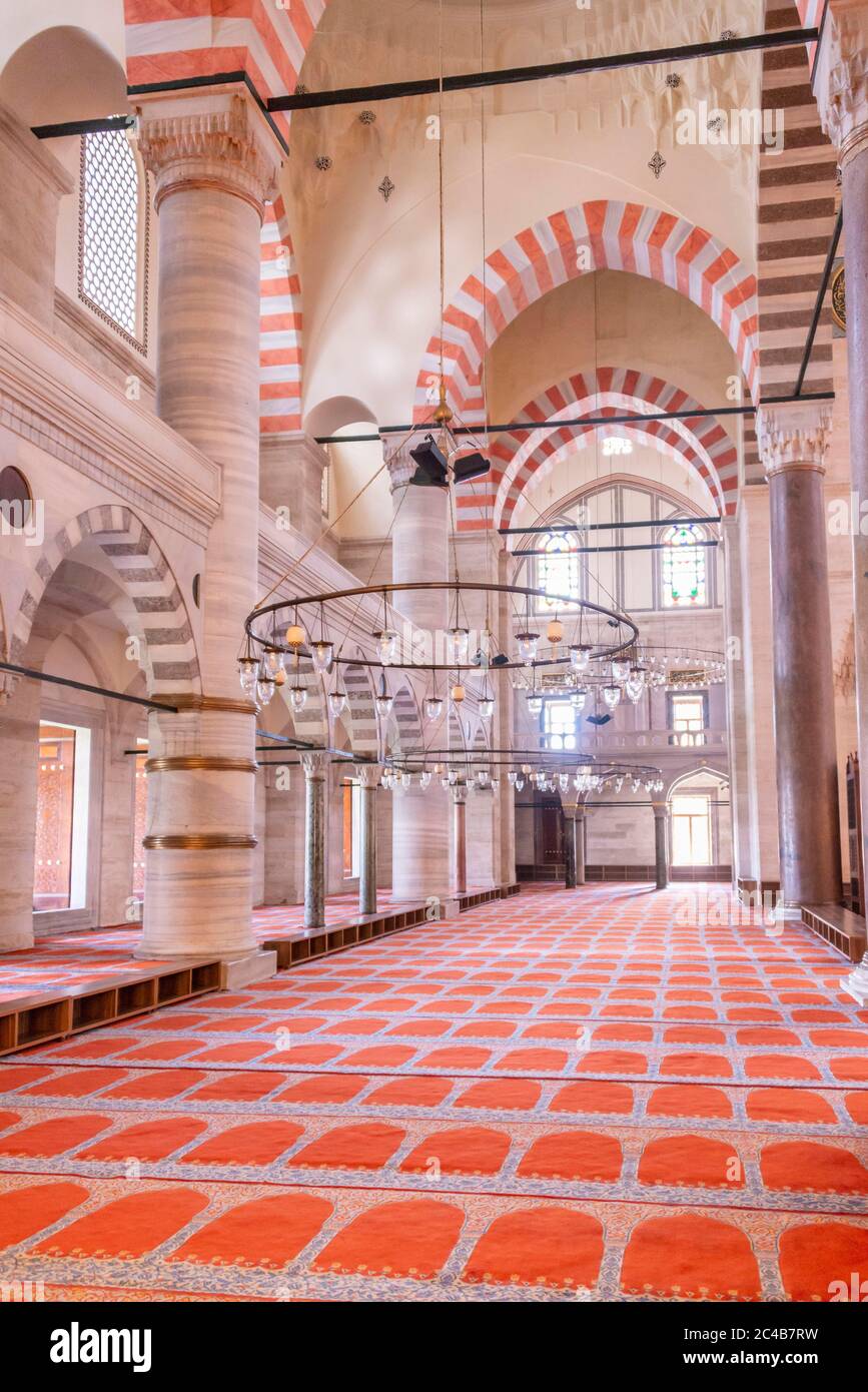 Innenfoto, Sueleymaniye Moschee, auch Sueleymaniye Camii, Suleiman ...