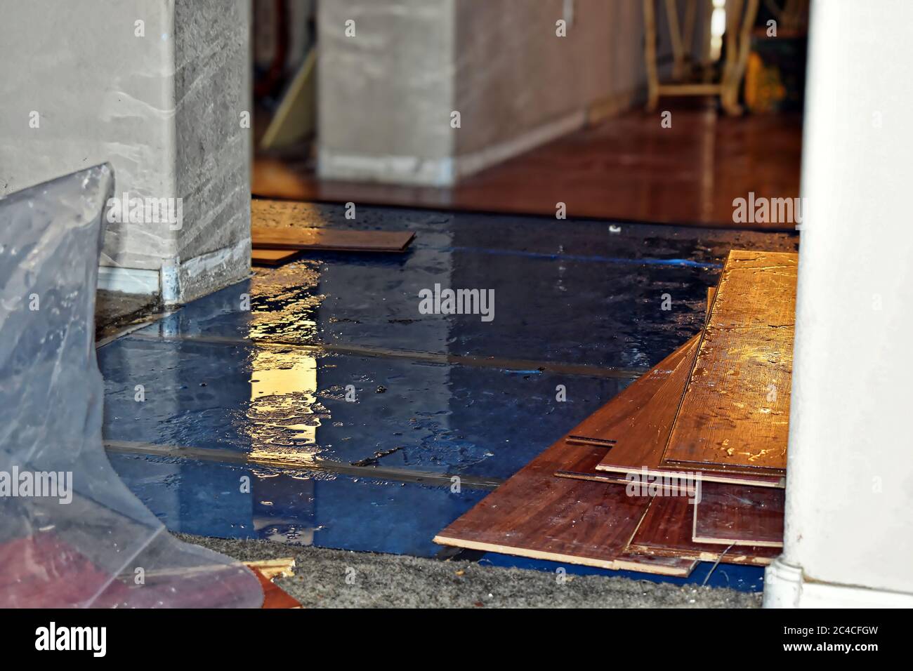 Luxus Wasserschaden Boden Trocknen Ebenbild