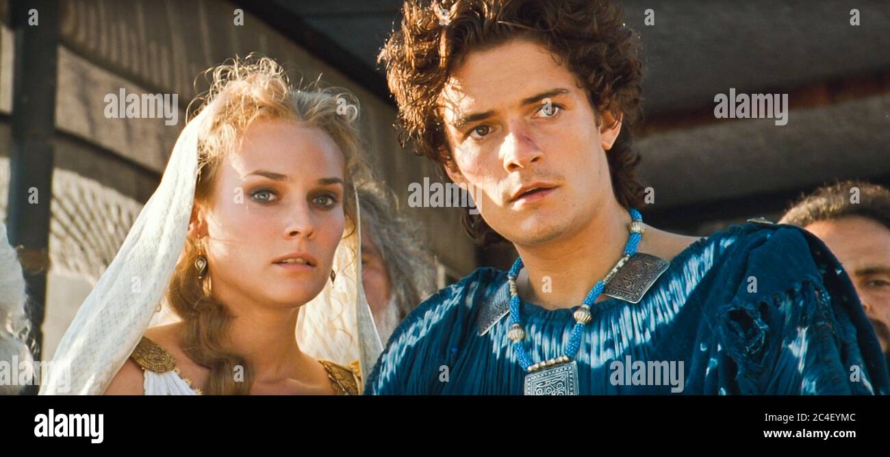 Diane kruger orlando bloom troy -Fotos und -Bildmaterial in hoher Auflösung – Alamy