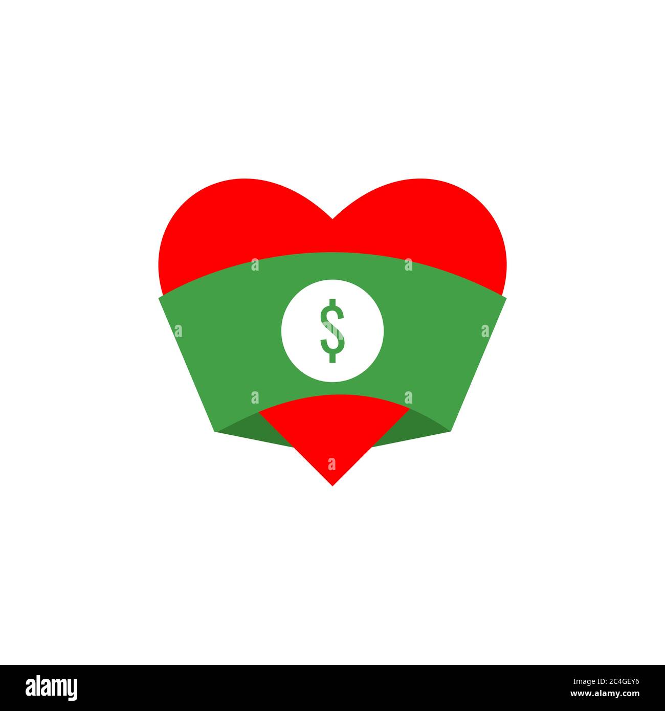 Liebe und geld symbol vektor vektoren -Fotos und -Bildmaterial in hoher ...