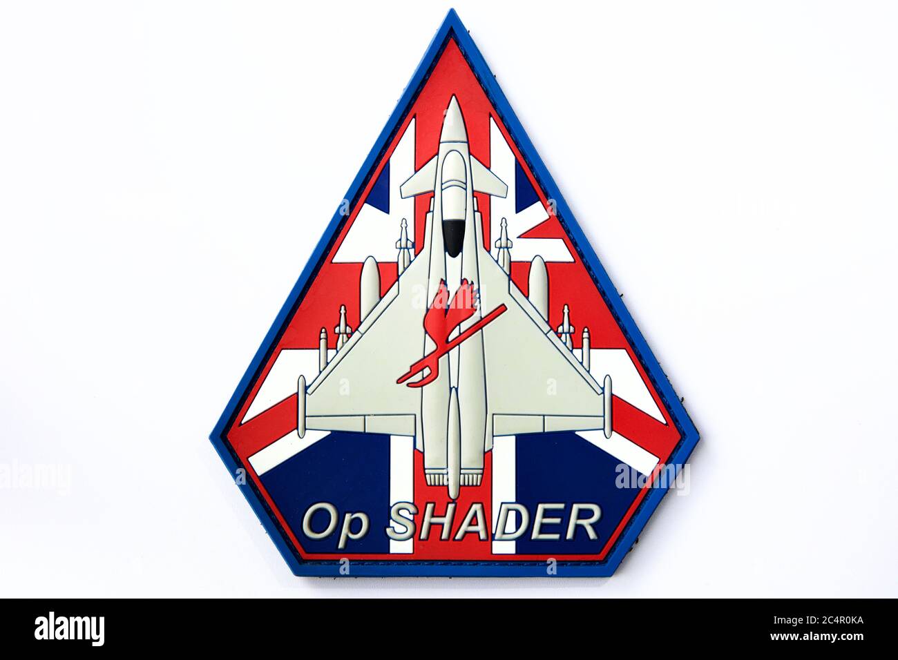 6 Squadron Op Shader RAF Typhoon Patch Stockfotografie - Alamy