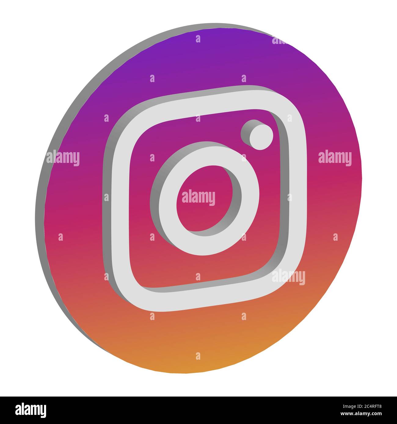 Instagram logo rund Stock-Vektorgrafiken kaufen - Seite 3 - Alamy