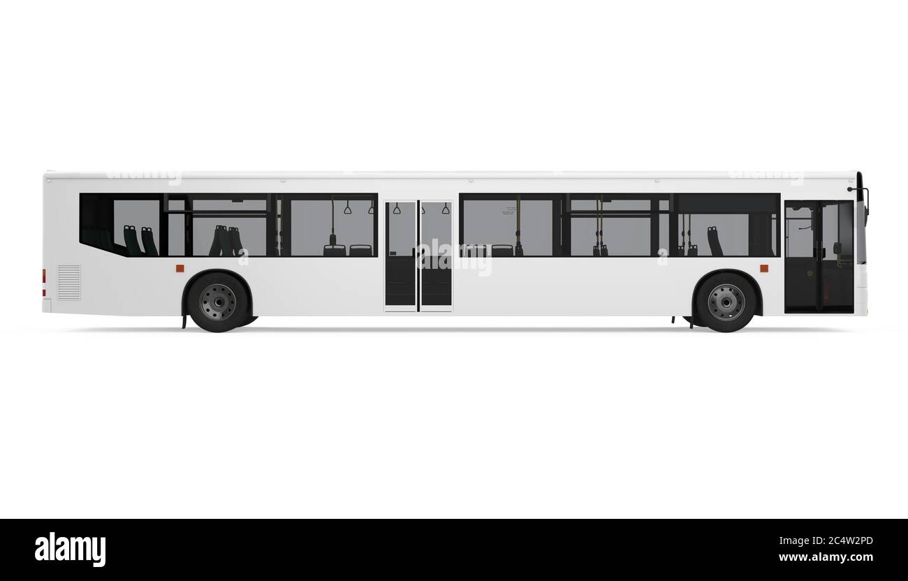 Bus frontansicht Ausgeschnittene Stockfotos und -bilder - Alamy