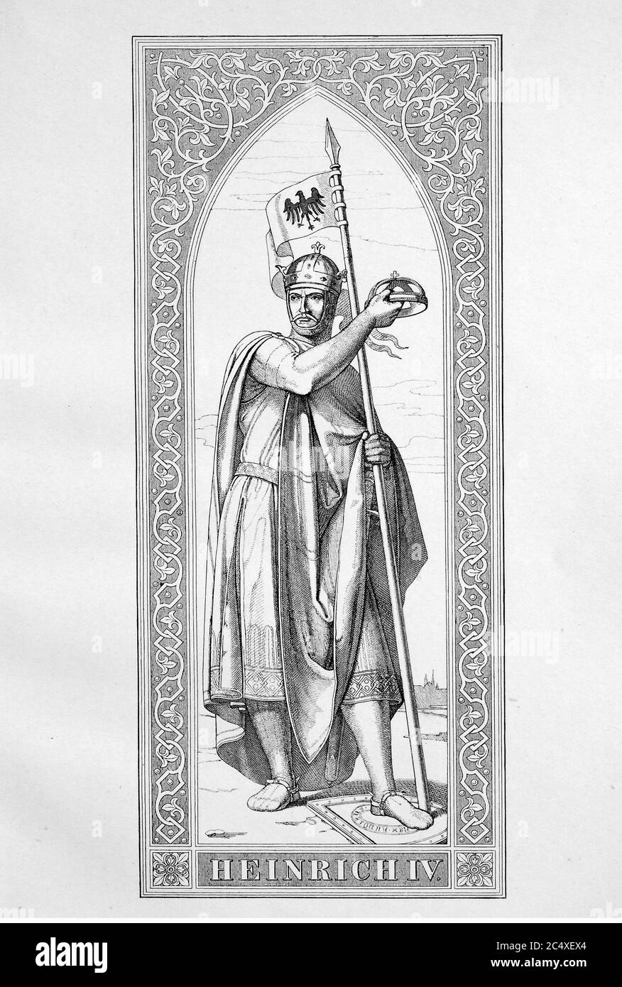 Heinrich IV. (Geboren am 11. November 105; † 7. August 1106) aus der ...