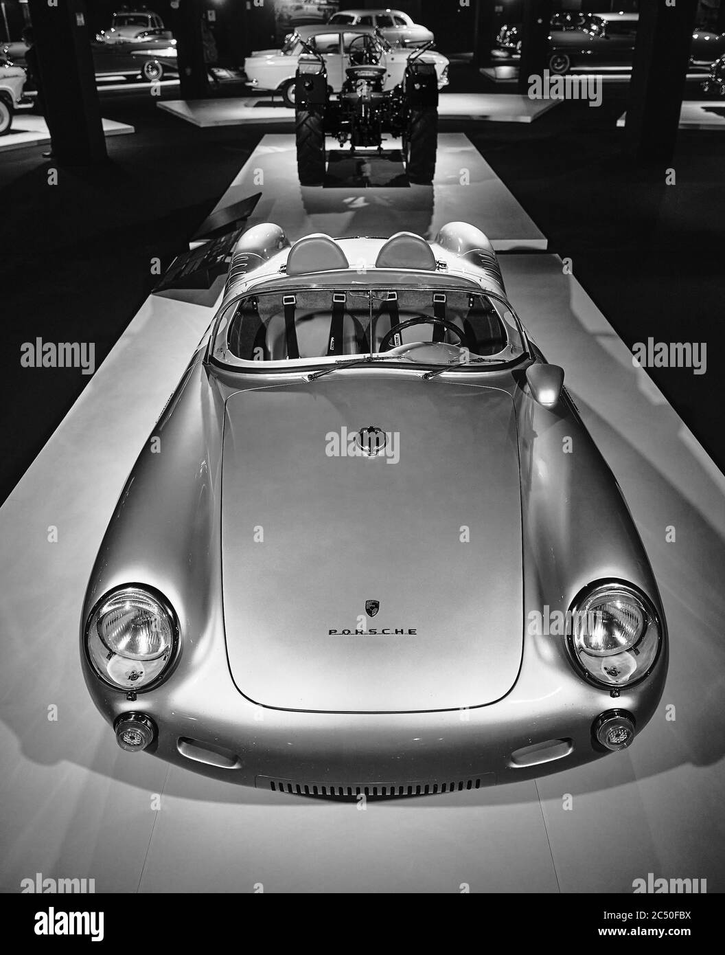 Porsche 550 Spyder. Legendärer erster Porsche Rennwagen. Oldtimer ...