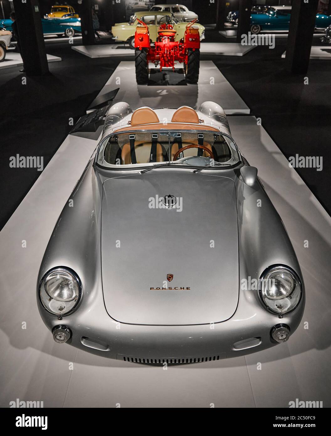 Porsche 550 Spyder. Legendärer erster Porsche Rennwagen. Oldtimer ...