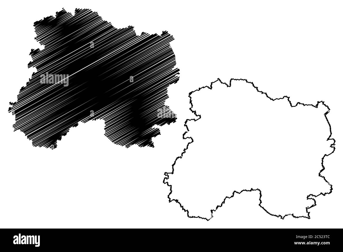 Marne map Stock-Vektorgrafiken kaufen - Alamy