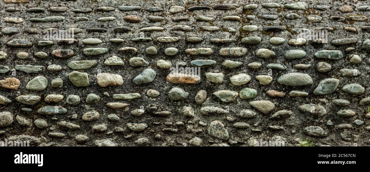 Mauer aus kieselsteinen -Fotos und -Bildmaterial in hoher Auflösung – Alamy