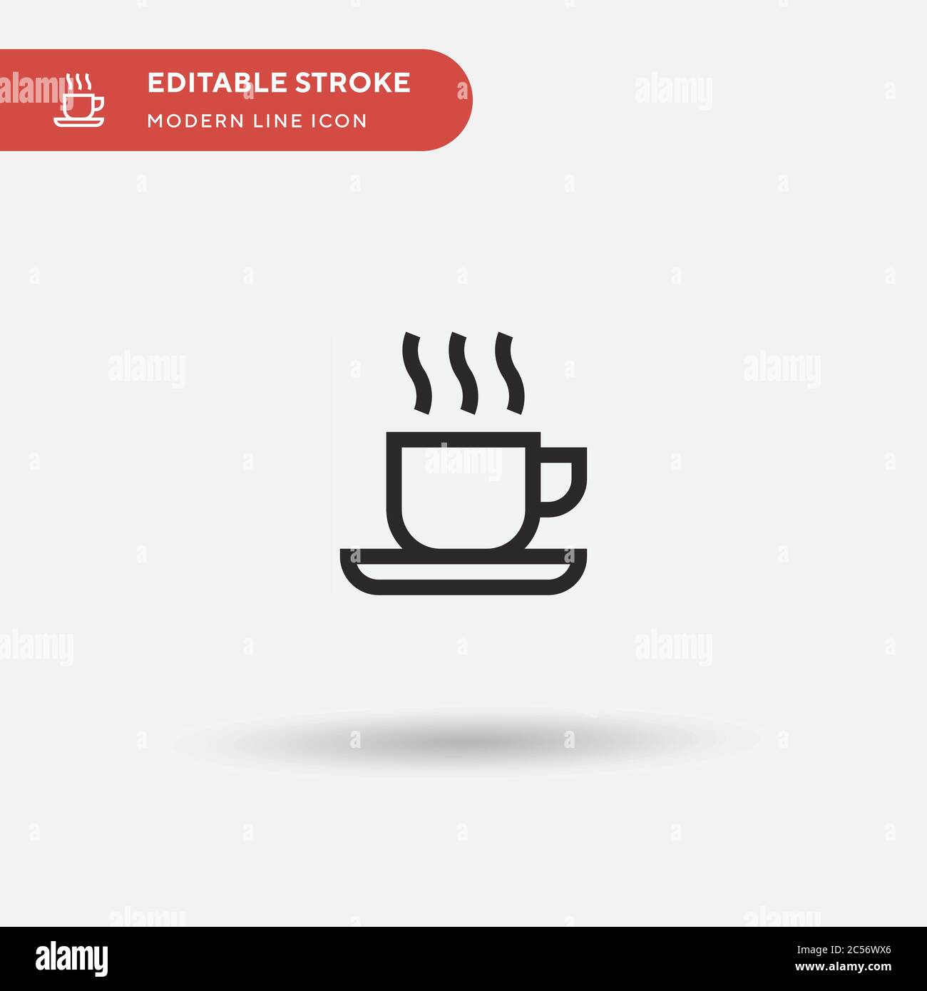 Einfaches Vektor-Symbol für Tee. Illustration Symbol Design Vorlage für ...