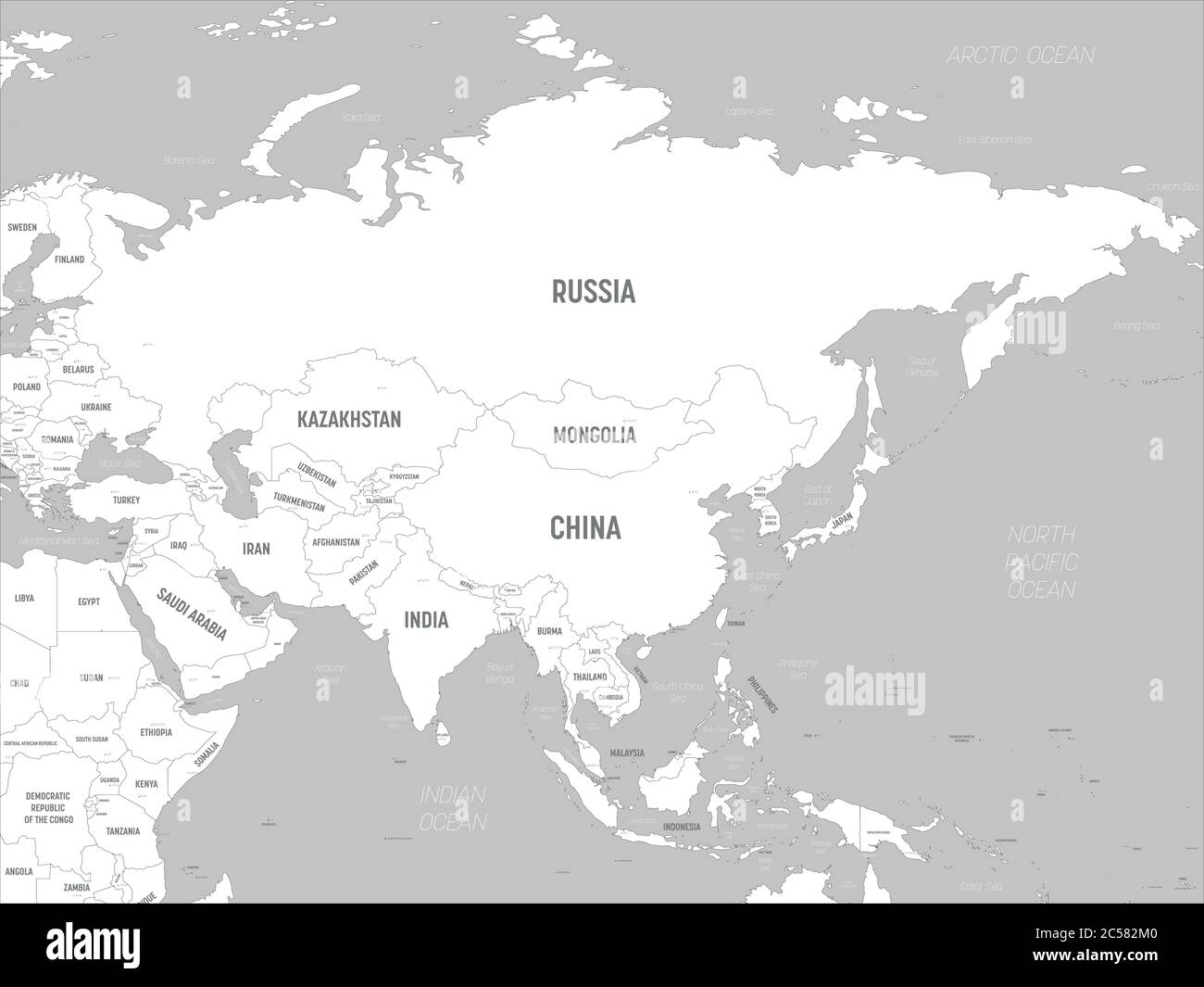 Karte Asien Weltkarte Politisch China Politische Karte Politische