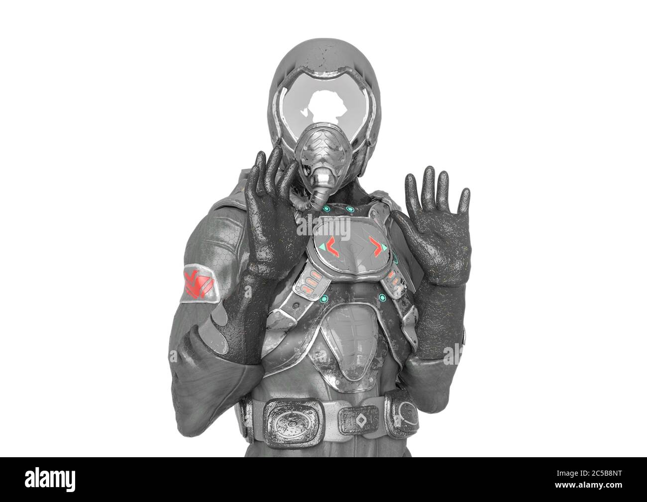 Battle Pilot ist dabei, ein Badass Pose Meme mit Kopieplatz in weißem ...