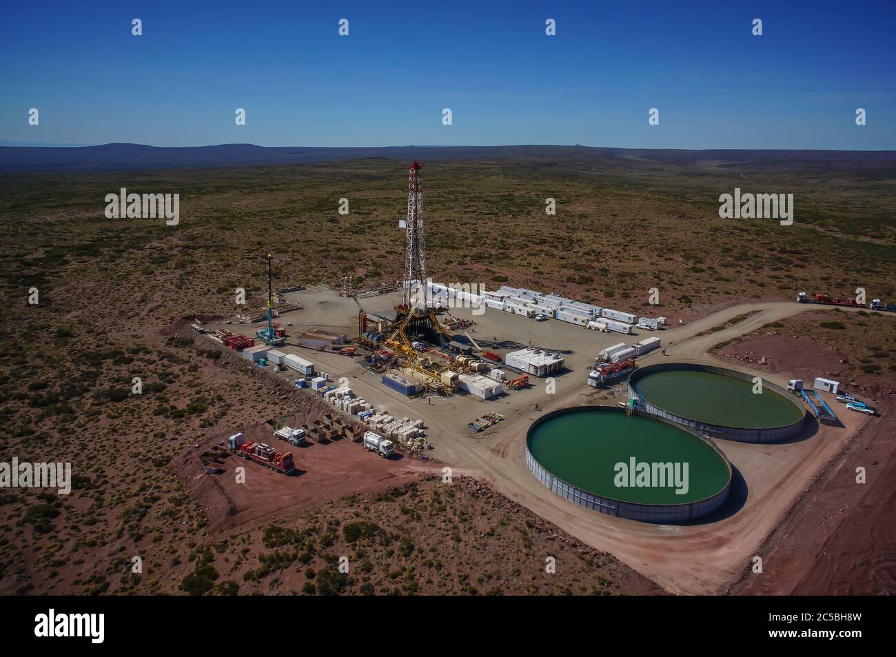 Luftbild fracking -Fotos und -Bildmaterial in hoher Auflösung – Alamy