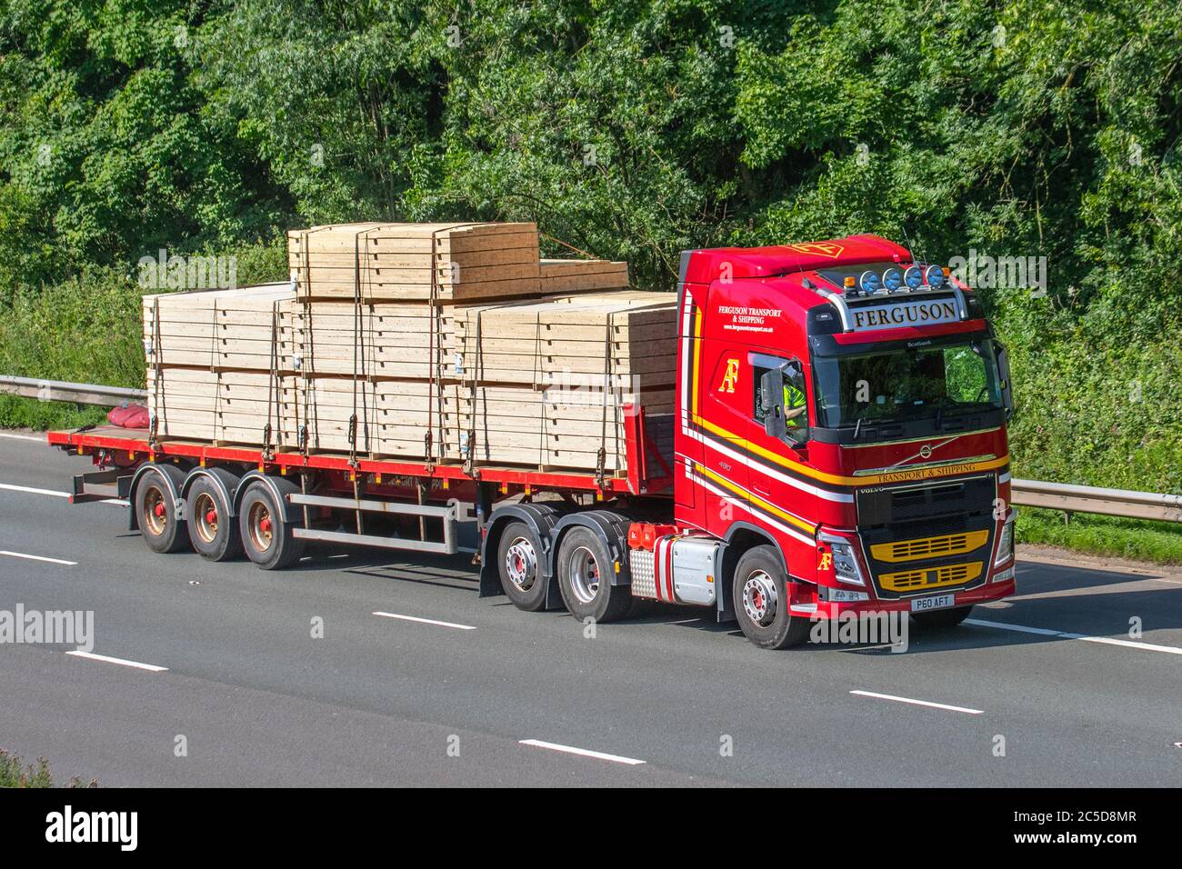Ferguson Transoprt & Shipping; Holztransport Lieferwagen, LKW ...
