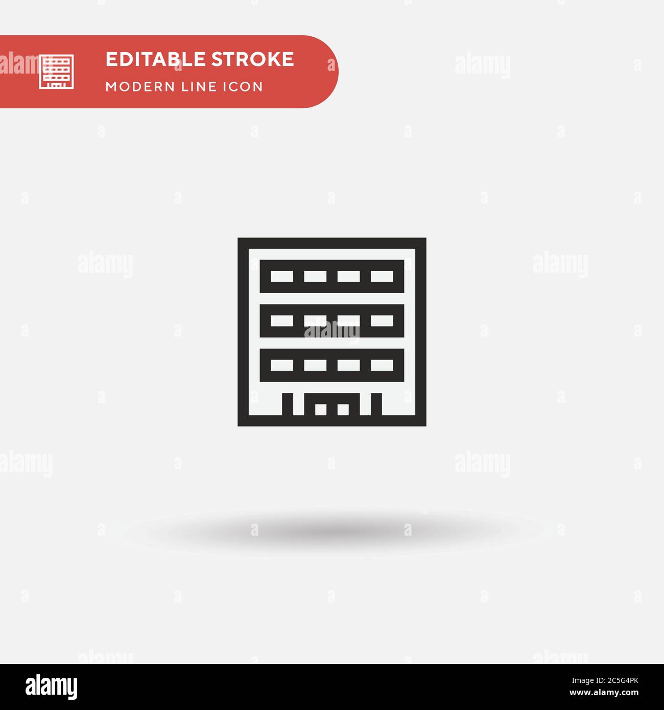 Einfaches Vektorsymbol für den Markt. Illustration Symbol Design ...