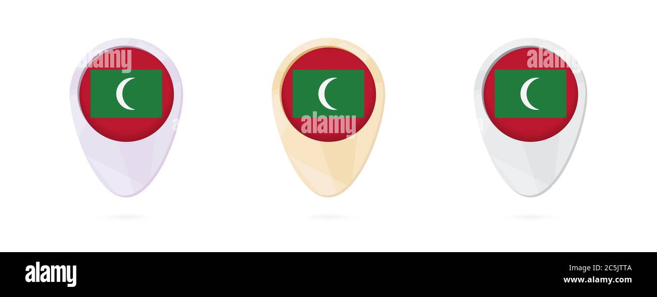 Malediven pfeilzeichen Stock-Vektorgrafiken kaufen - Alamy