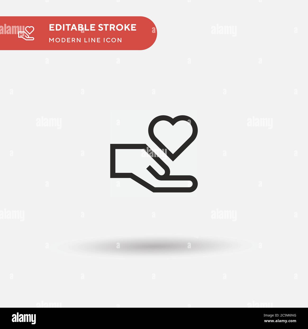 Spende einfaches Vektor-Symbol. Illustration Symbol Design Vorlage für ...