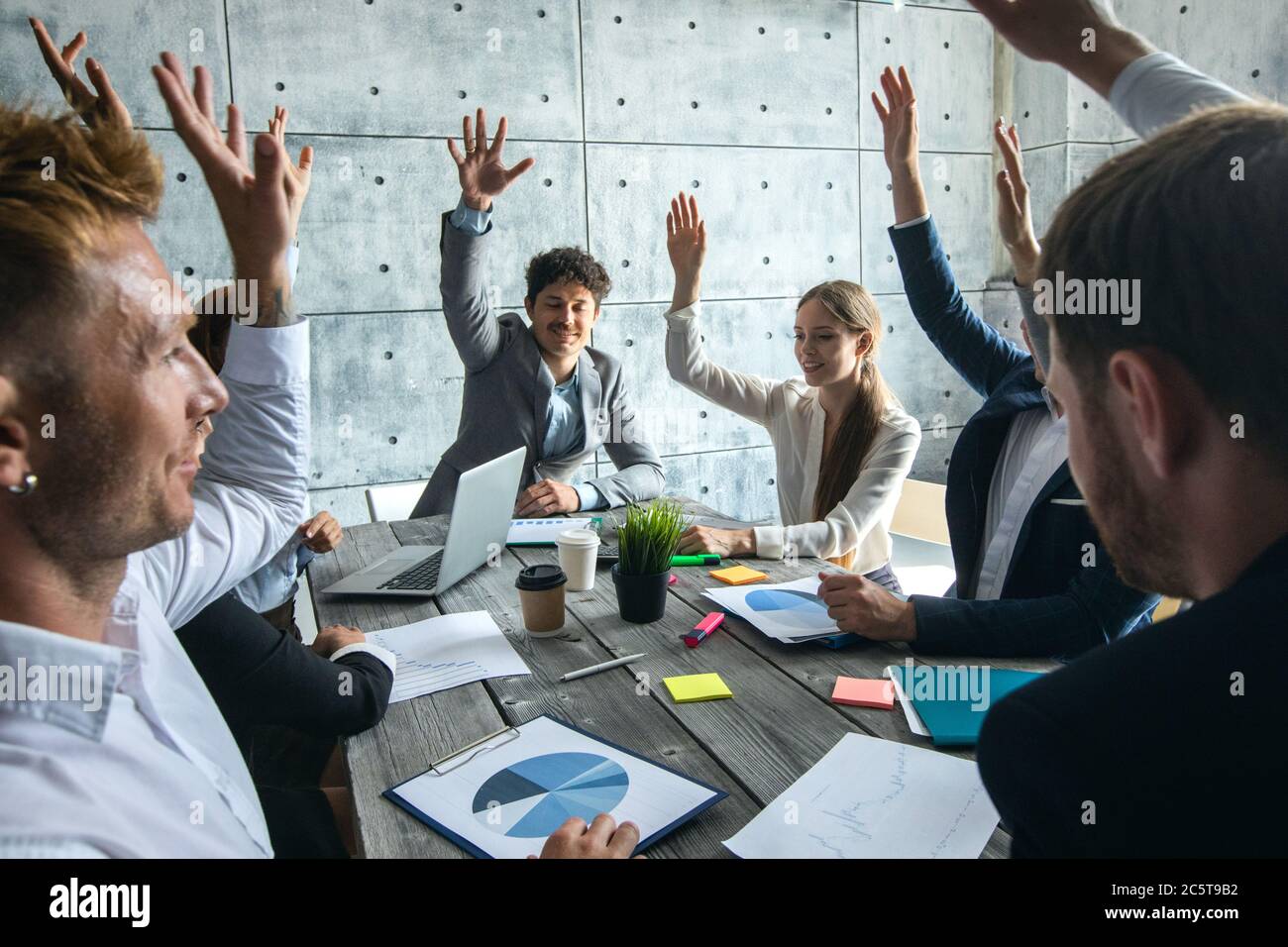 Professionelles Treffen Stockfotos und -bilder Kaufen - Alamy