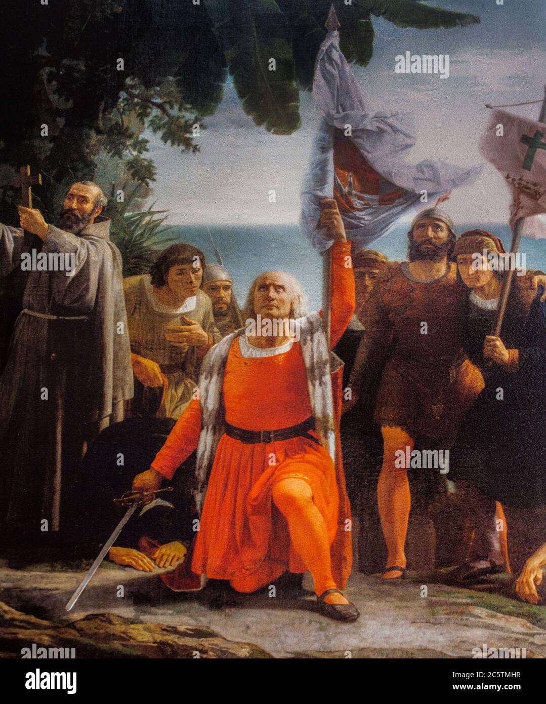 Erste Landung Christopher Columbus Stockfotos und -bilder Kaufen - Alamy