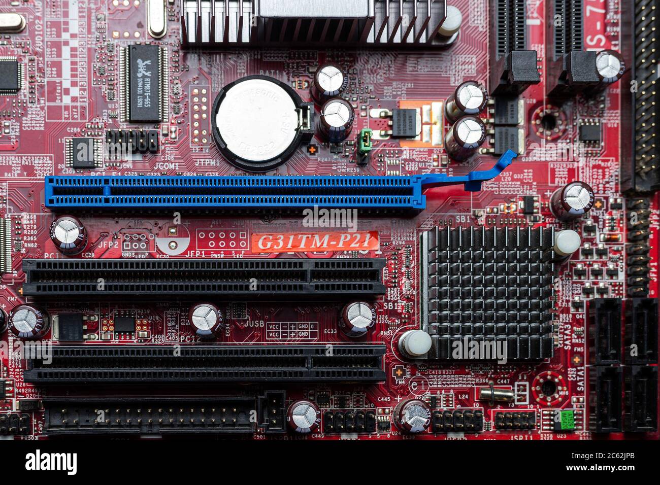 Motherboard komponenten -Fotos und -Bildmaterial in hoher Auflösung – Alamy