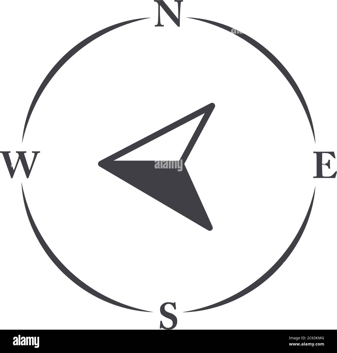 Kompassrose Karte