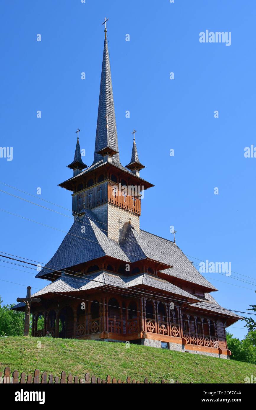 Europe Romania Maramures Wooden Church Stockfotos und -bilder Kaufen - Alamy