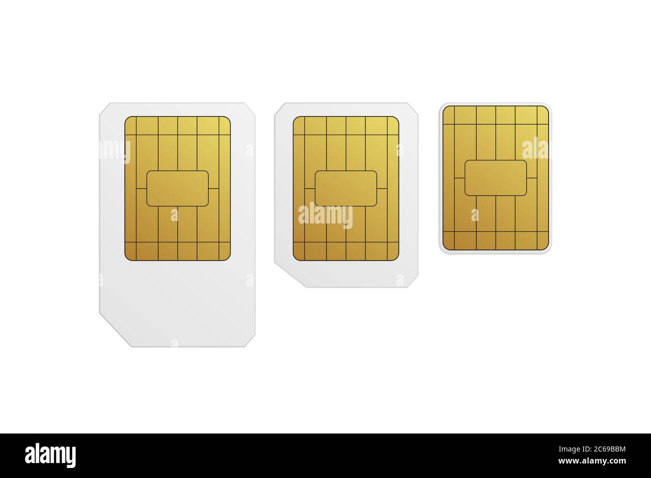 Nano sim karte Stock-Vektorgrafiken kaufen - Alamy