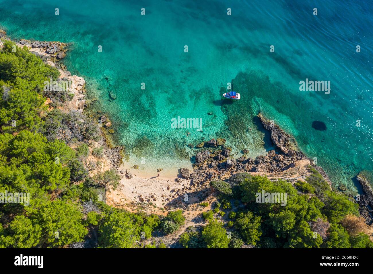 Island rab beach landscape -Fotos und -Bildmaterial in hoher Auflösung ...