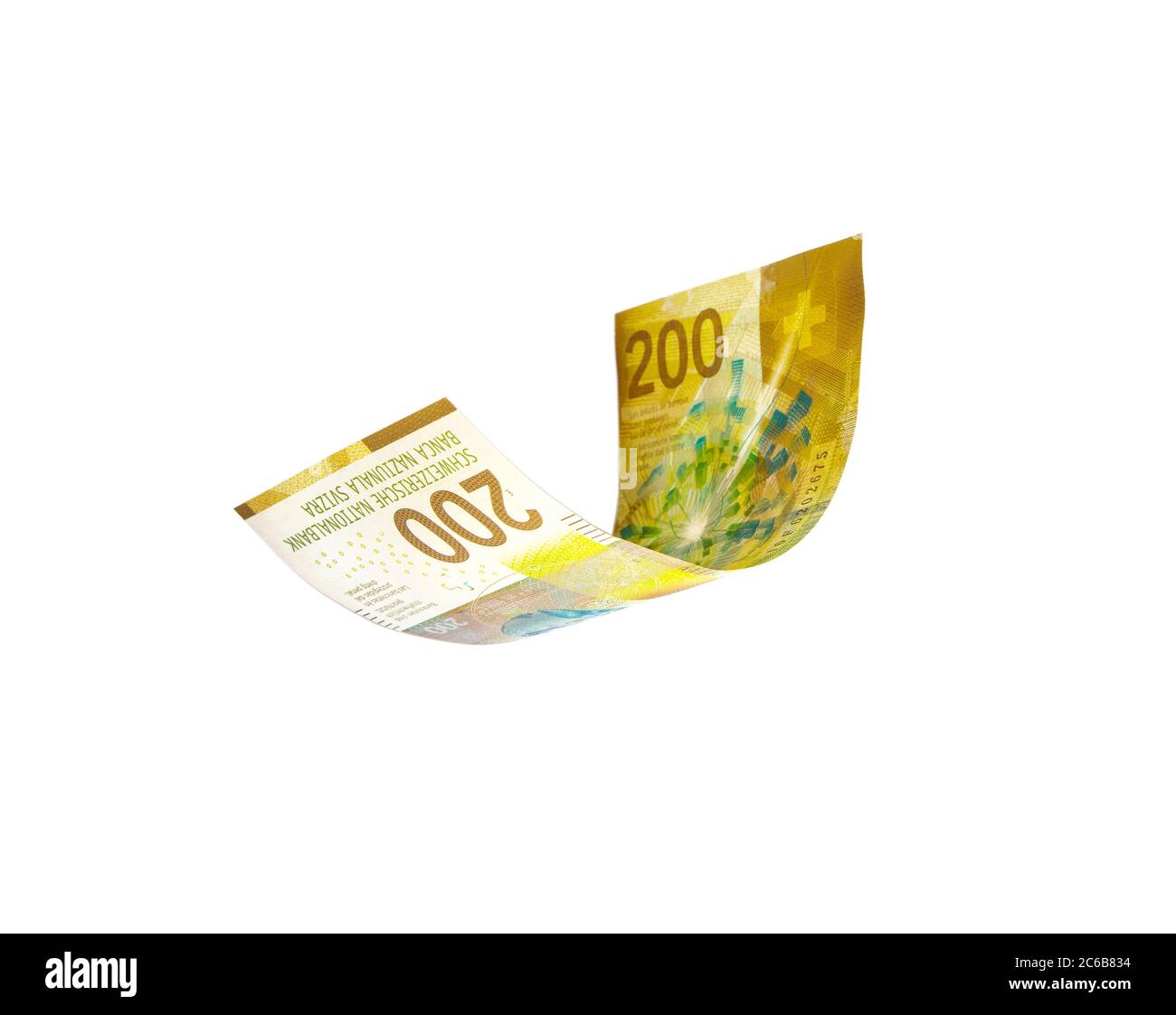 Schweizer franken note Ausgeschnittene Stockfotos und -bilder - Alamy