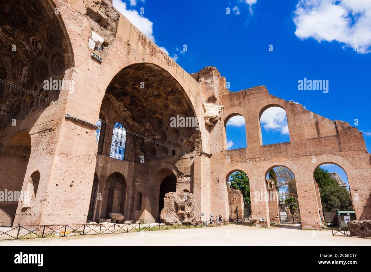 Basilica Of Maxentius Stockfotos und -bilder Kaufen - Alamy