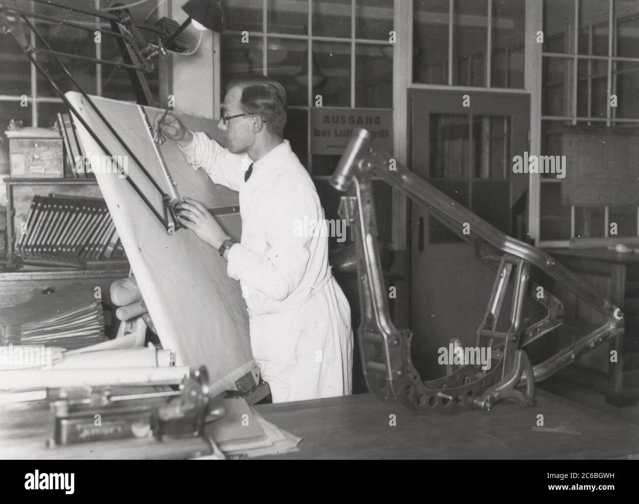 Die Produktion einer DKW Auto Union Wangen Heinrich Hoffmann ...