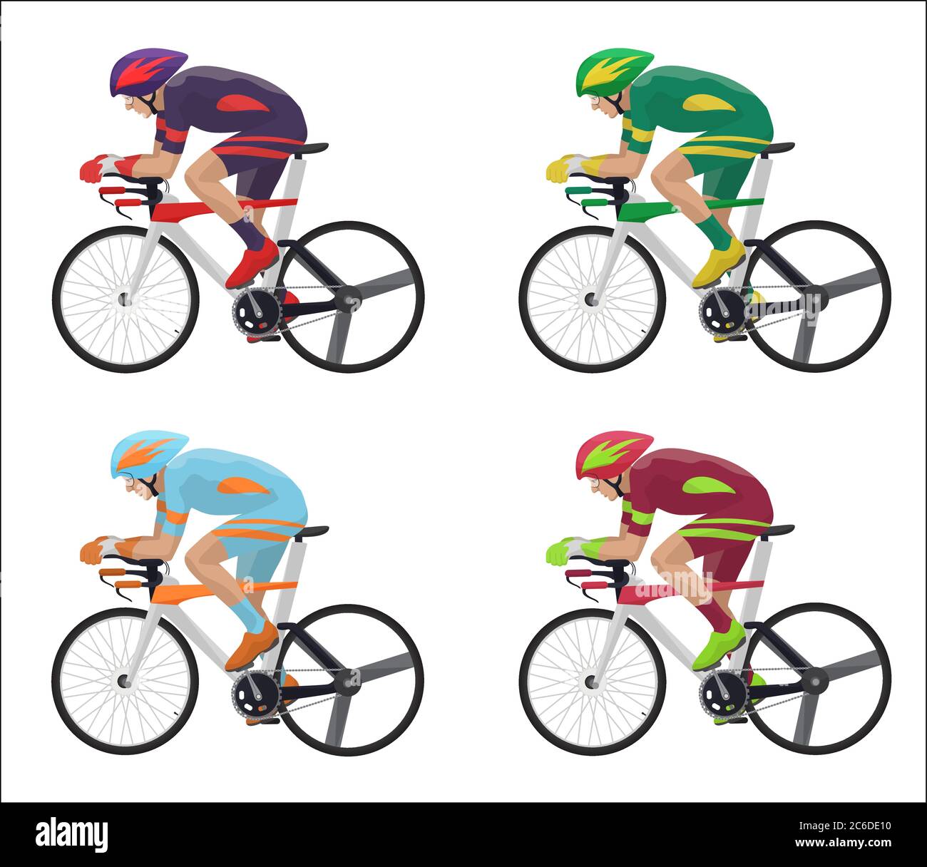 Cartoon radfahrer -Fotos und -Bildmaterial in hoher Auflösung - Seite 2 ...