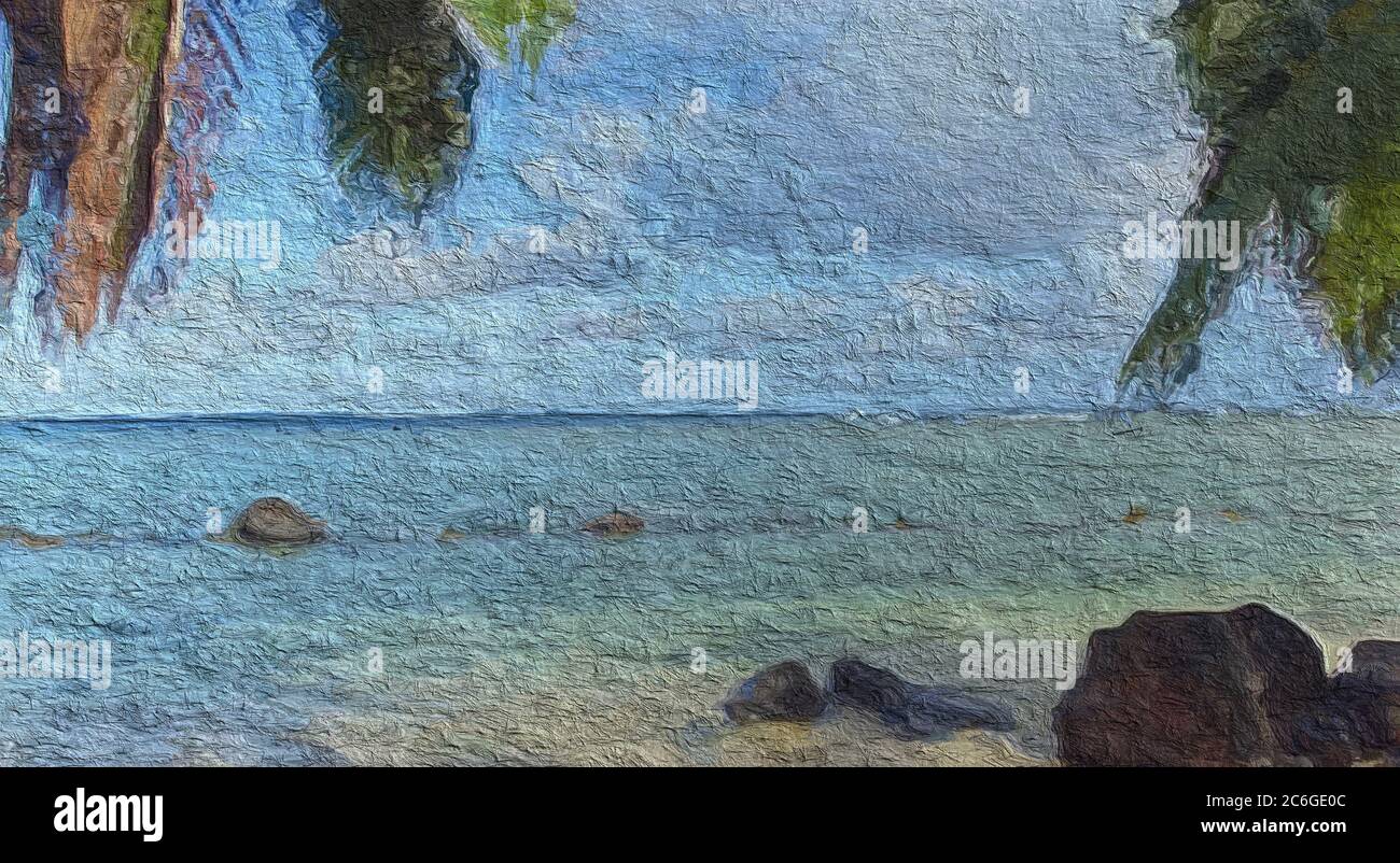 Gemalte landschaften -Fotos und -Bildmaterial in hoher Auflösung – Alamy