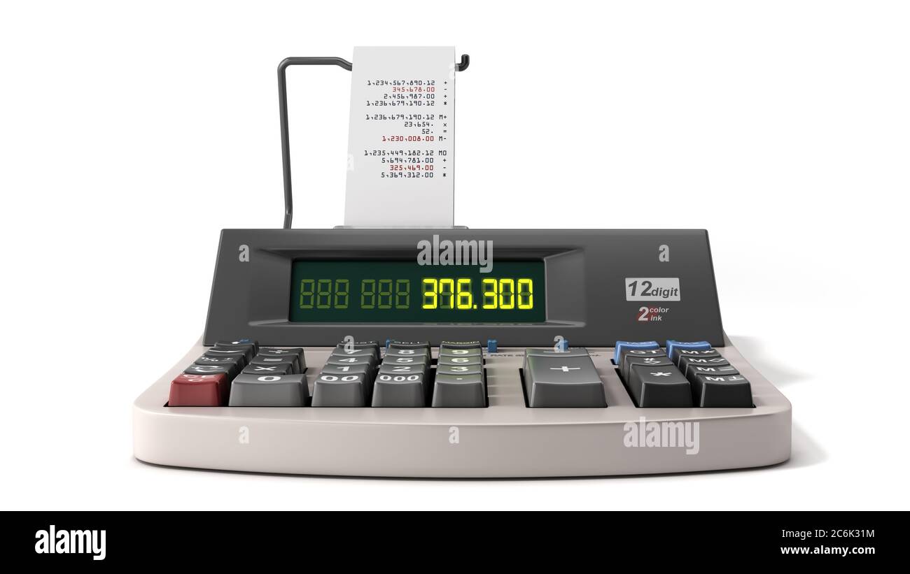 Old electronic calculator -Fotos und -Bildmaterial in hoher Auflösung ...